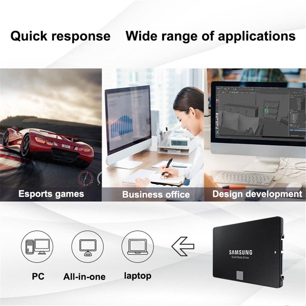 SAMSUNG SSD 870 EVO SSD 500GB /1TB Internal Solid State Disk Hard Drive ...