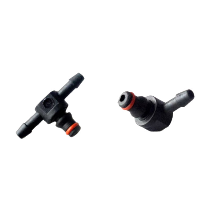 Diesel EFI Injector Tube Return oil Pipe Joint 3-Way 2-Way Connector T ...