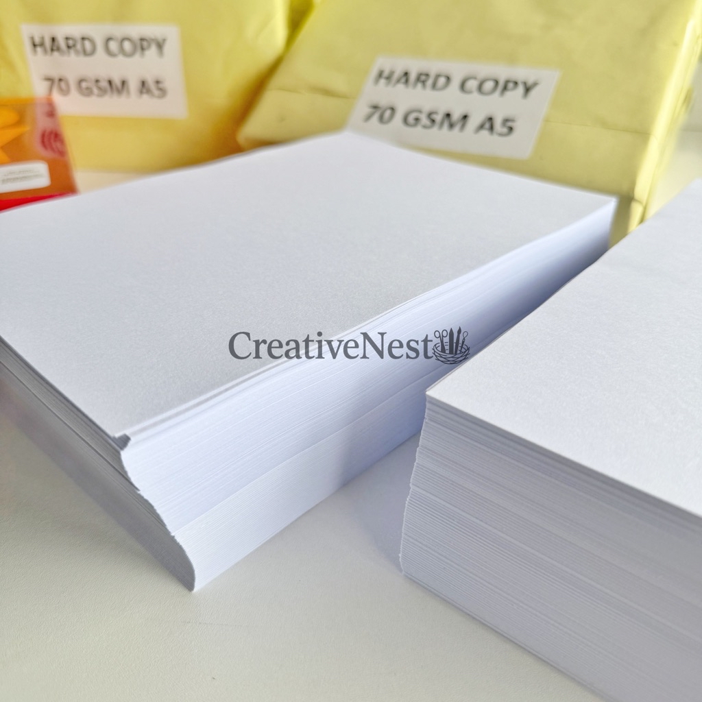 Hard Copy Pre-Cut PAPER 1 Ream (500 sheets) | Shopee Philippines