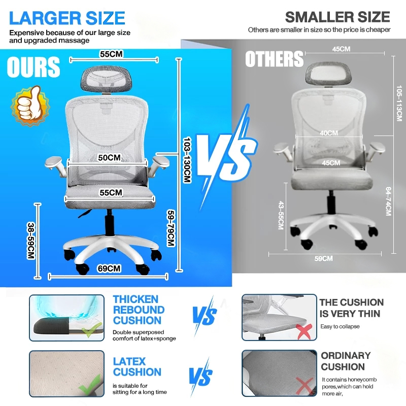ALVIN S82 Office Chair Ergonomic Chair Computer Chair High Back Gaming ...
