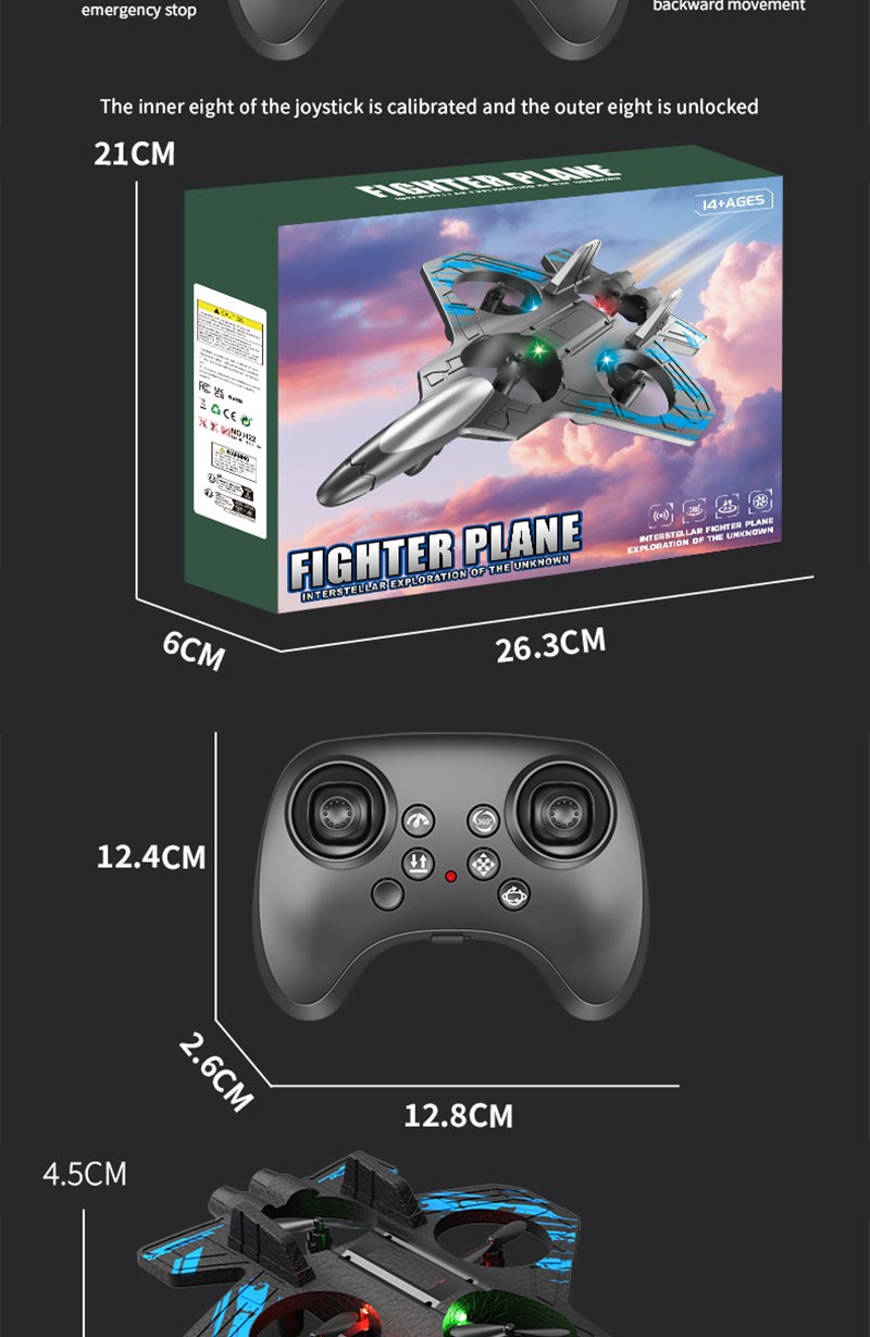 Remote control airplanes, mini RC jet toys, children's remote ...