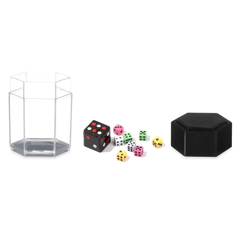 Colorful explosion dice children's magic performance toy dice ...