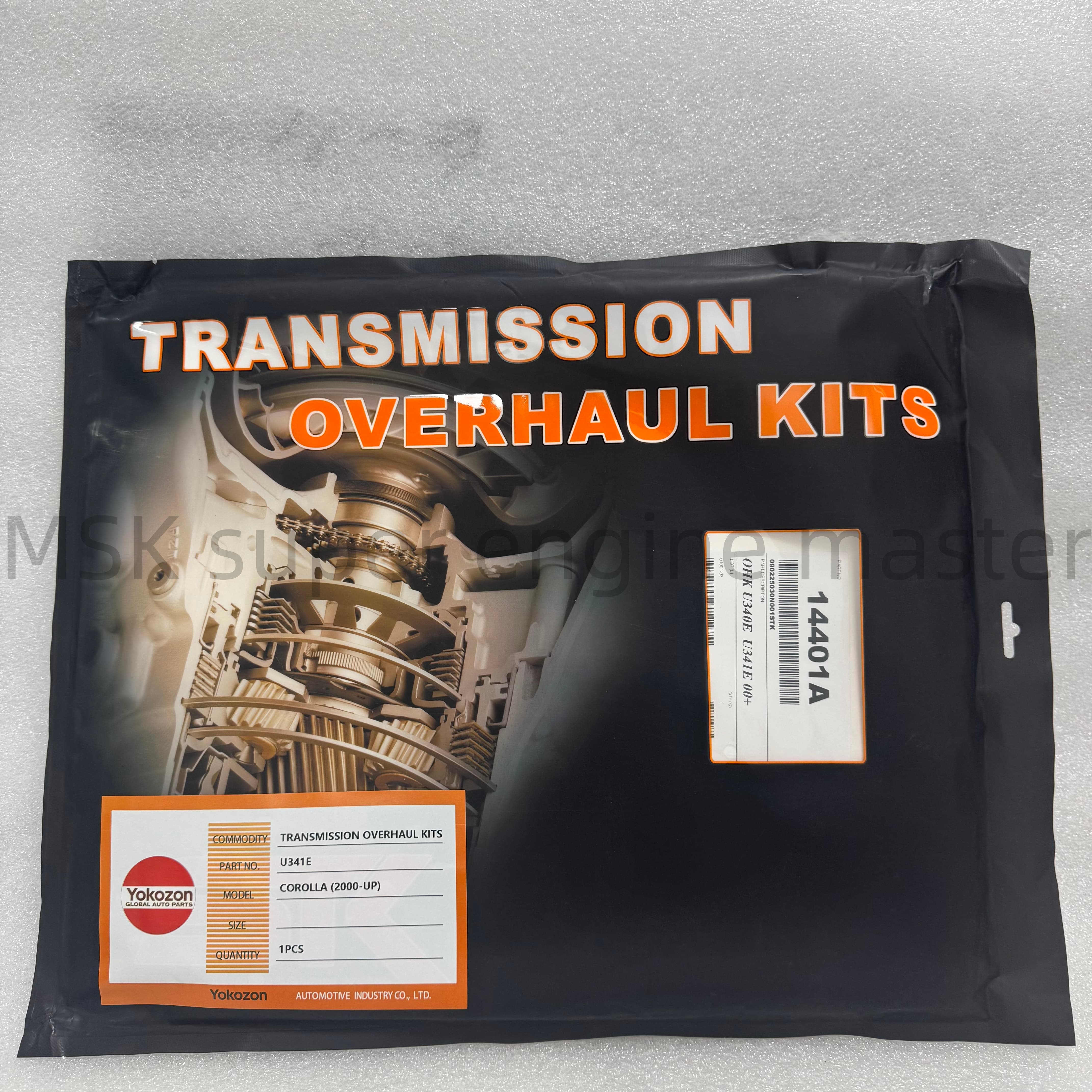 U340E U341E Transmission Overhaul Kit For TOYOTA COROLLA 2000-UP master ...