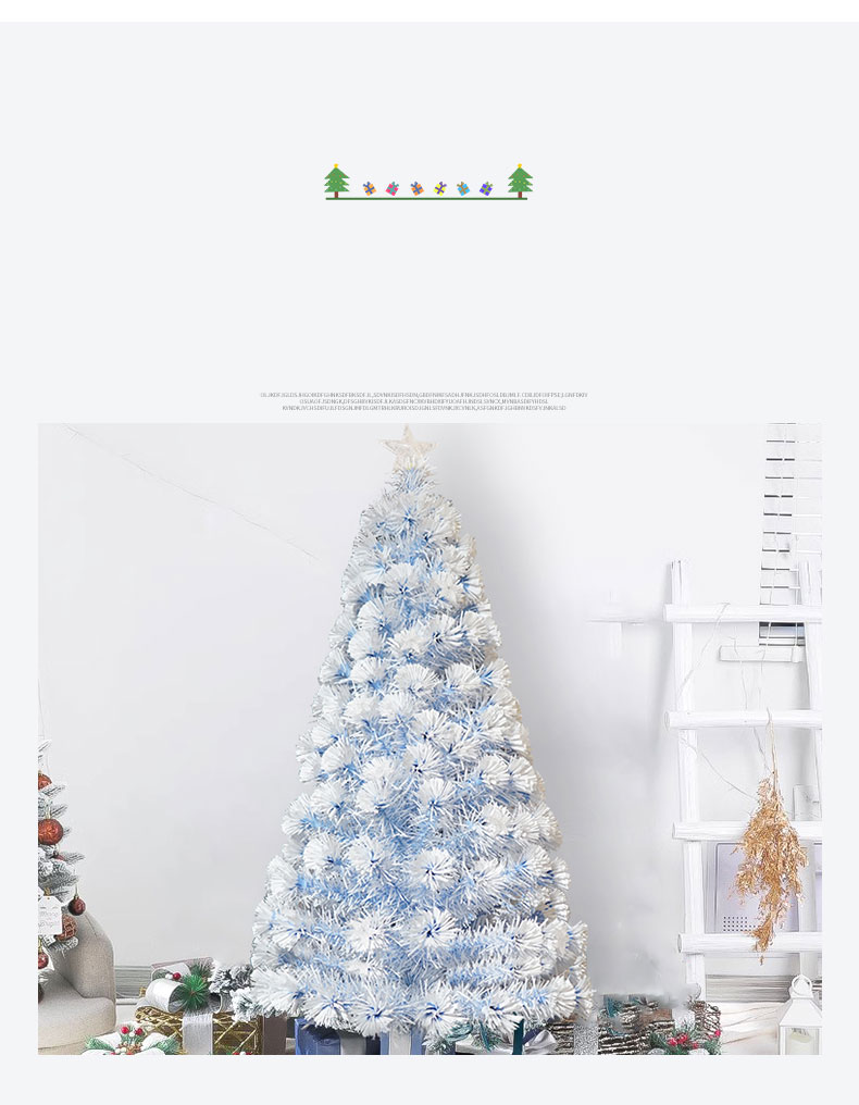 GSE Christmas Tree PVC Artificial Snow Christmas Tree Decoration ...