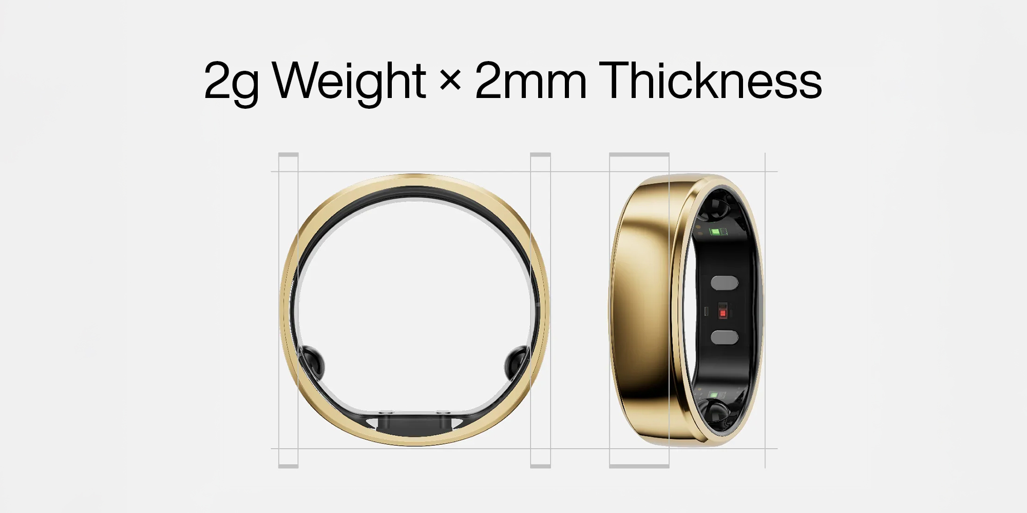 RingConn Smart Ring Gen 2 Future Silver | Shopee Philippines