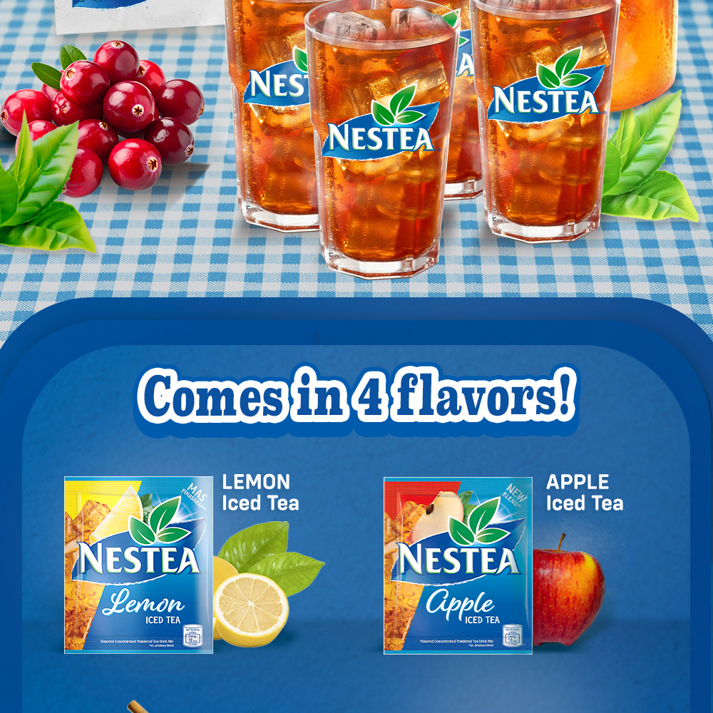 Nestlé Nestea Honey Blend Flavored Powdered Iced Tea Drink Mix 19g ...