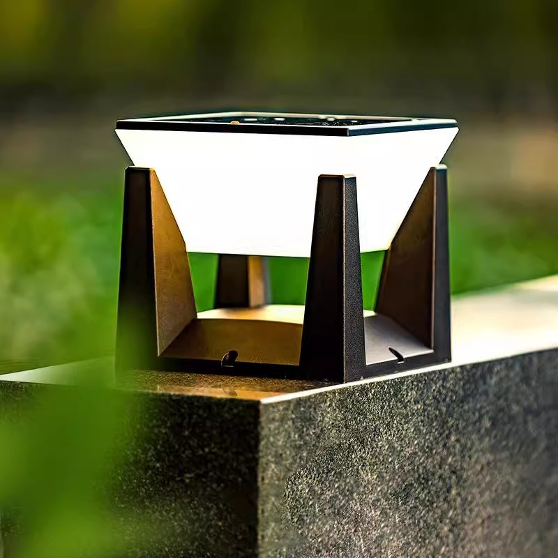 【BUY 1 TAKE 1】 Solar Pillar Light Outdoor Waterproof Automatic Head ...