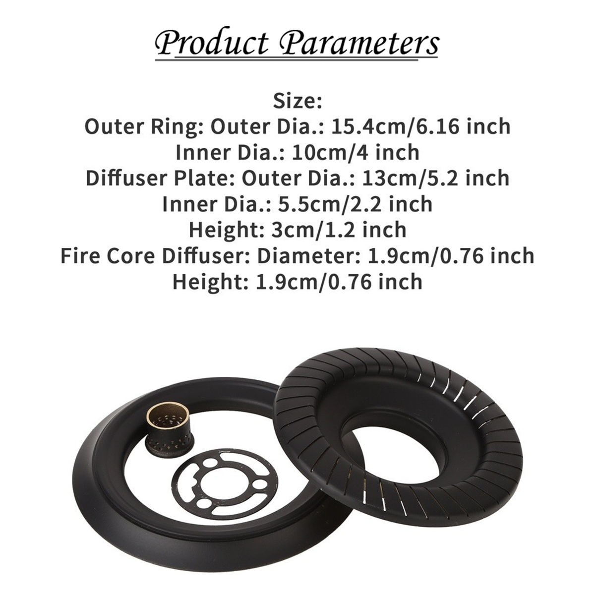 Affordable Gas Stove Burner Head Universal Windproof Fire Cover Cooktop ...