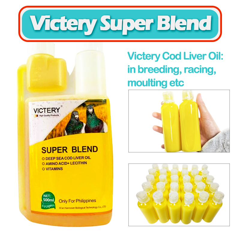 Premium Victery Super Blend Deep Sea Cod Liver Oil for pigeons to ...