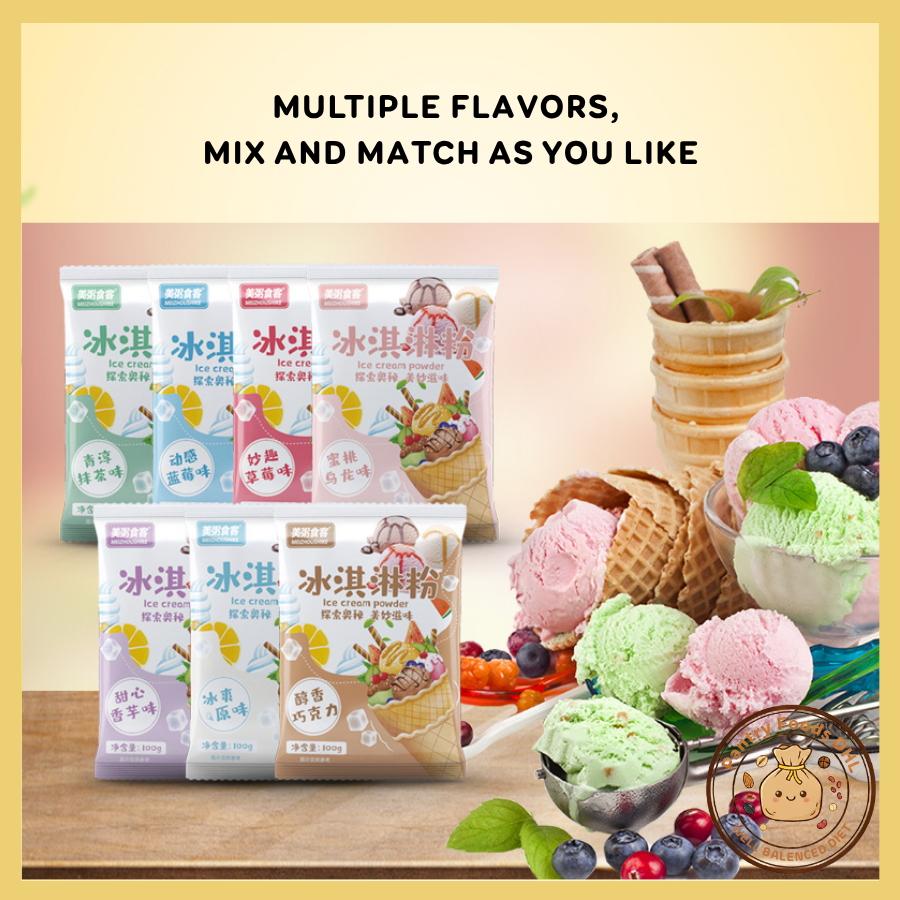 Kino Foods Ice Cream Powder - PANTRY FOODS DHL - Delicious Homemade Ice ...