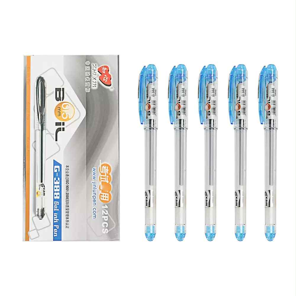 Zhixin 12Pcs G388 Boil Gel Pen 3 Color 0.5mm | Shopee Philippines