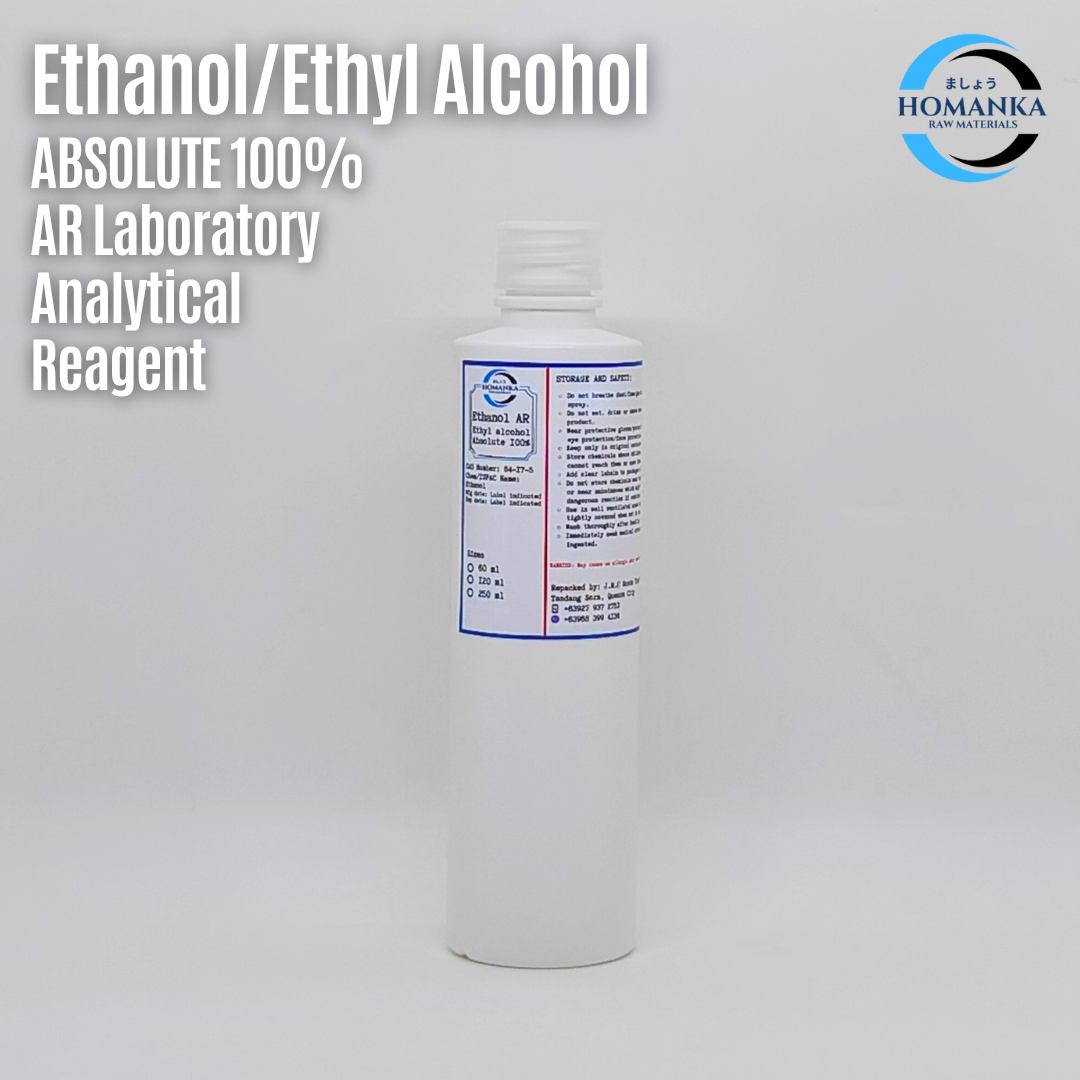 Ethanol/Ethyl Alcohol ABSOLUTE 100% AR Laboratory Analytical Reagent ...