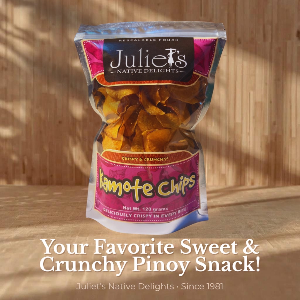Juliet’s Native Delights Kamote Chips 120 g – Sweet & Crunchy Filipino ...