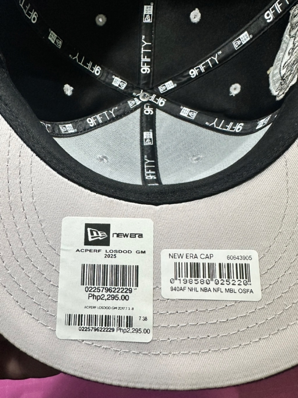 CAP BARCODE STICKER N/E/W E/R/A PHILIPPINES VERSION 4. 100pcs and 50pcs ...