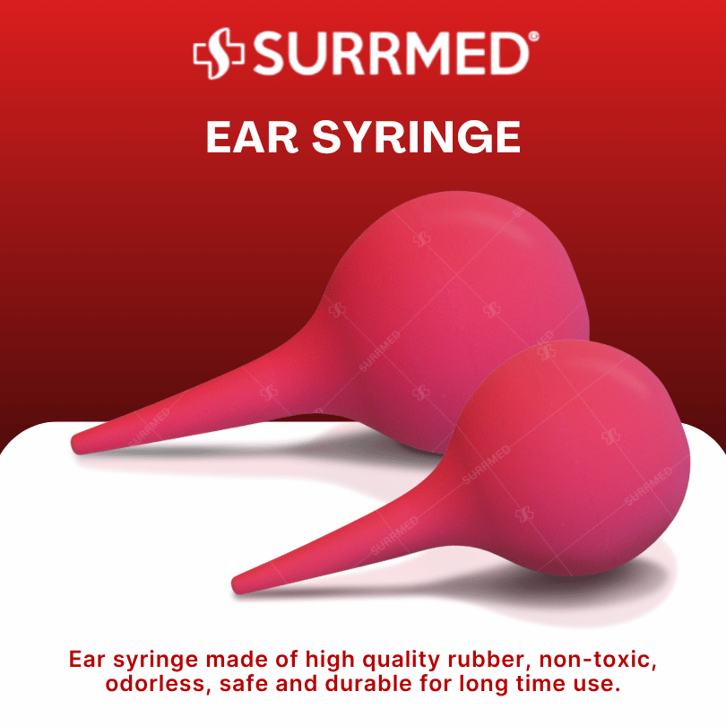 SURRMED RUBBER EAR SYRINGE - VERSATILE AND MULTI-PURPOSE TOOL FOR EAR ...