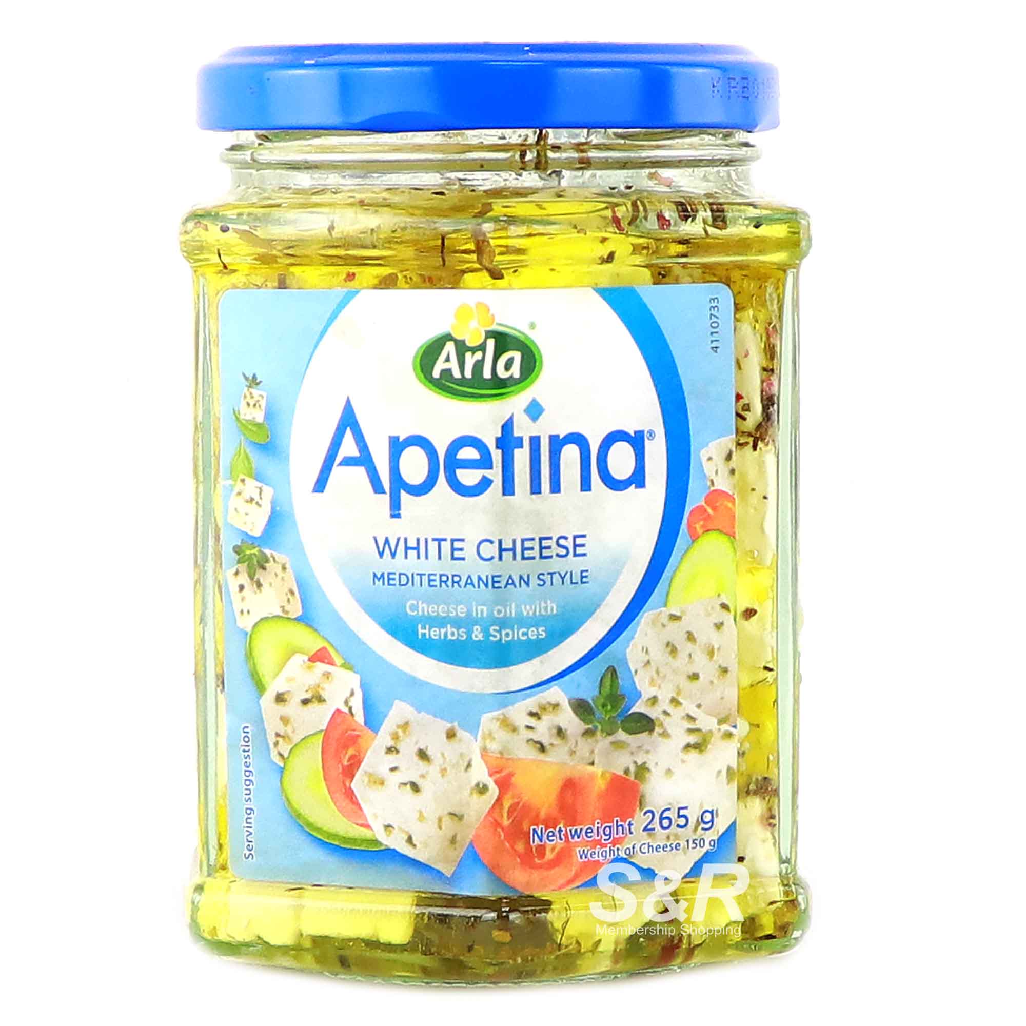 Arla Apetina White Cheese Mediterranean Style 265g | Shopee Philippines