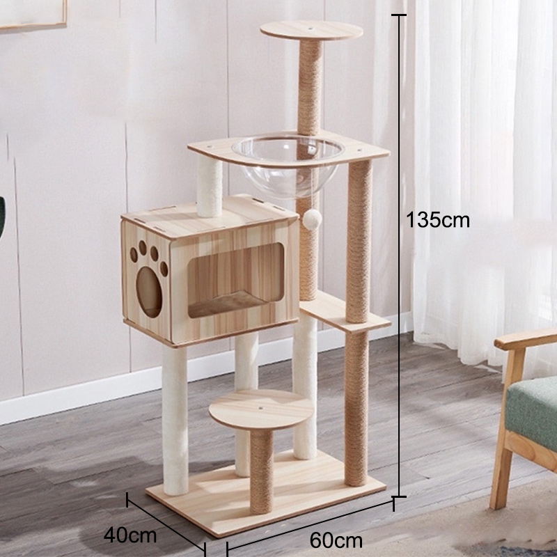 Cat Condo Cat House Cat Climbing Frame Cat Tree Cat Tower Cat Tower ...