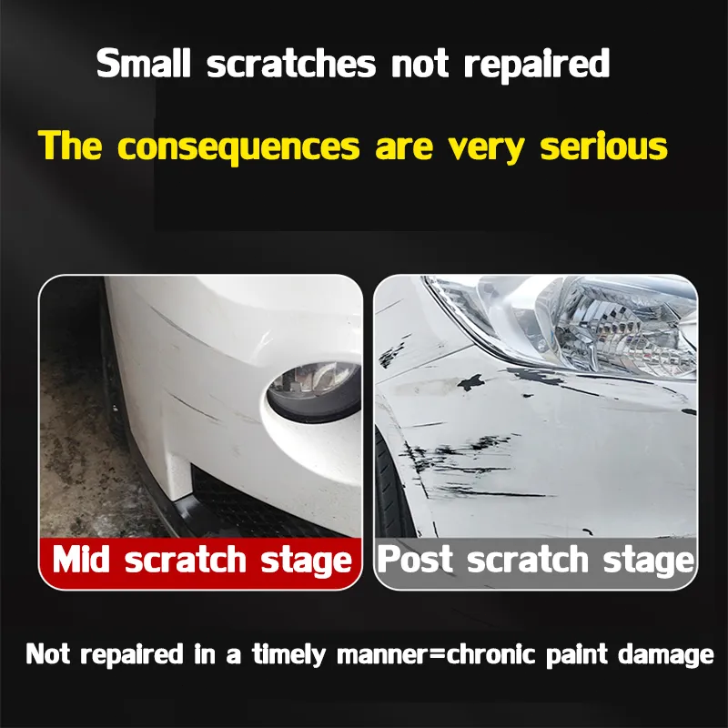 Repair heavy scratches scratches from cars and motorcycles in three ...