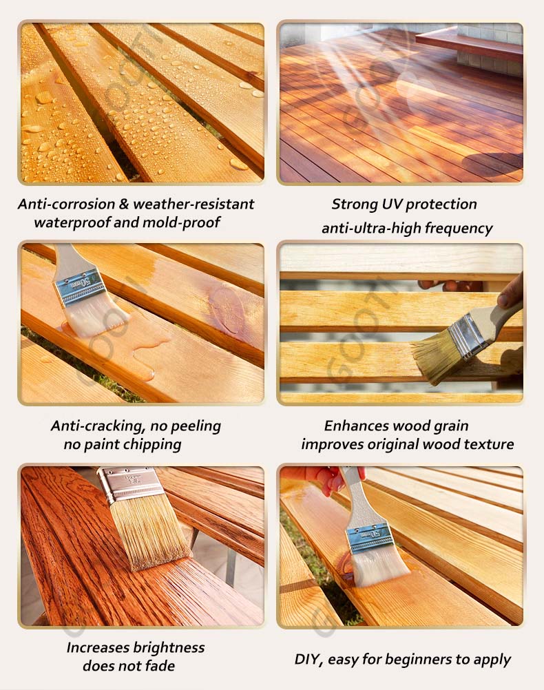 Buy 1 Take 1 High Gloss Wood Wax Oil Water-based Wood Stain Varnish ...