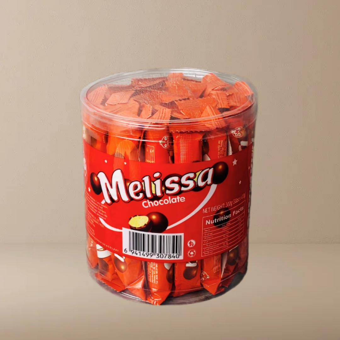 30PCS Melissa Chocolate Ball Silky Rich Cocoa Chocolate Coated With ...