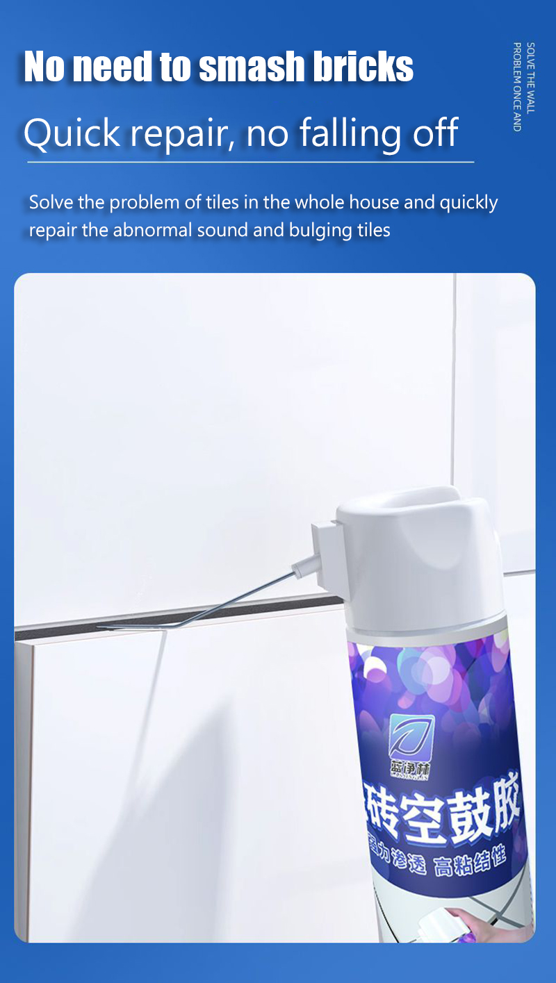 1000g Tile adhesive glue spray tiles Repair loose Fast Bonding Prevent ...
