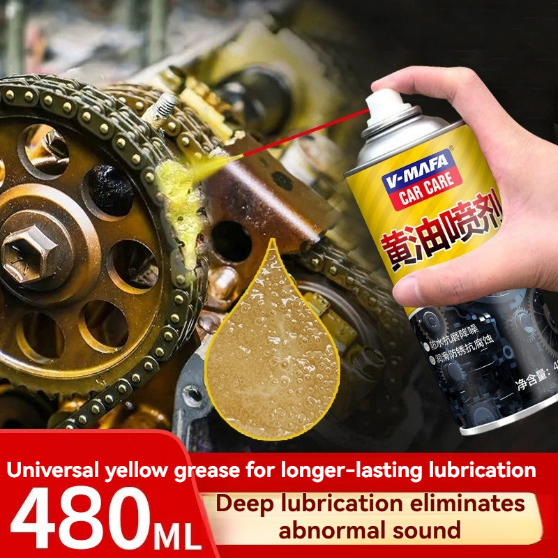 High Temperature Grease Spray Chain Lubricant Motorcycle Bike Chain ...