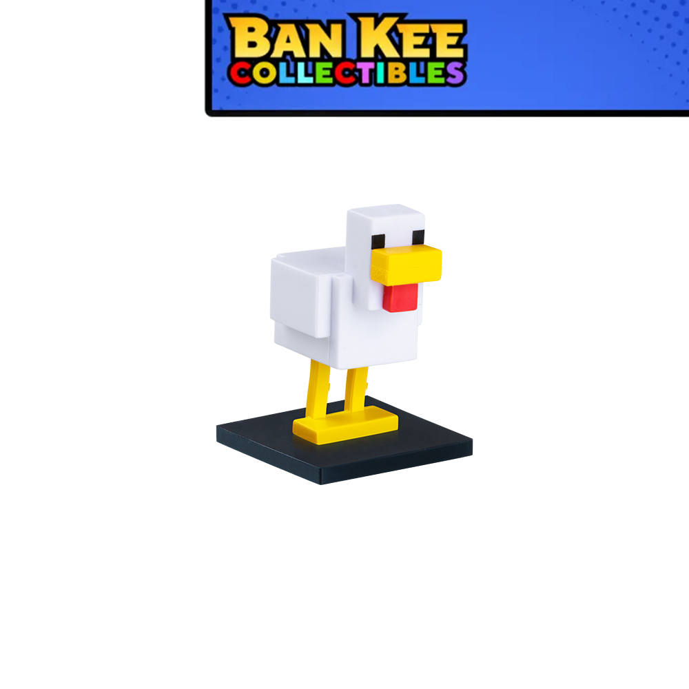 Minecraft (Pmi) Minecraft 3D Toppeez 1 Pc In Blind Box (S2) (Random ...