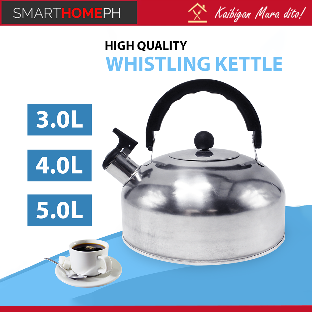 Stainless Steel Whistling Kettle Bakelite handle Heat resistant Takure ...