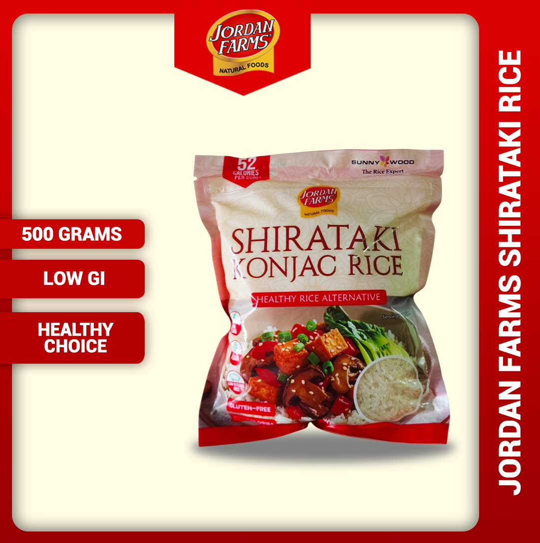 Jordan Farms Shirataki Rice 500G | Shopee Philippines