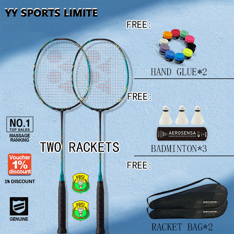 【2pcs】YY badminton racket original NANOFLARE 1000z Lightweight Frame ...