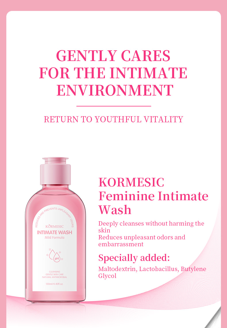 Gentle Intimate Wash – pH-Balanced, Odor Control for Daily Use 130ml ...