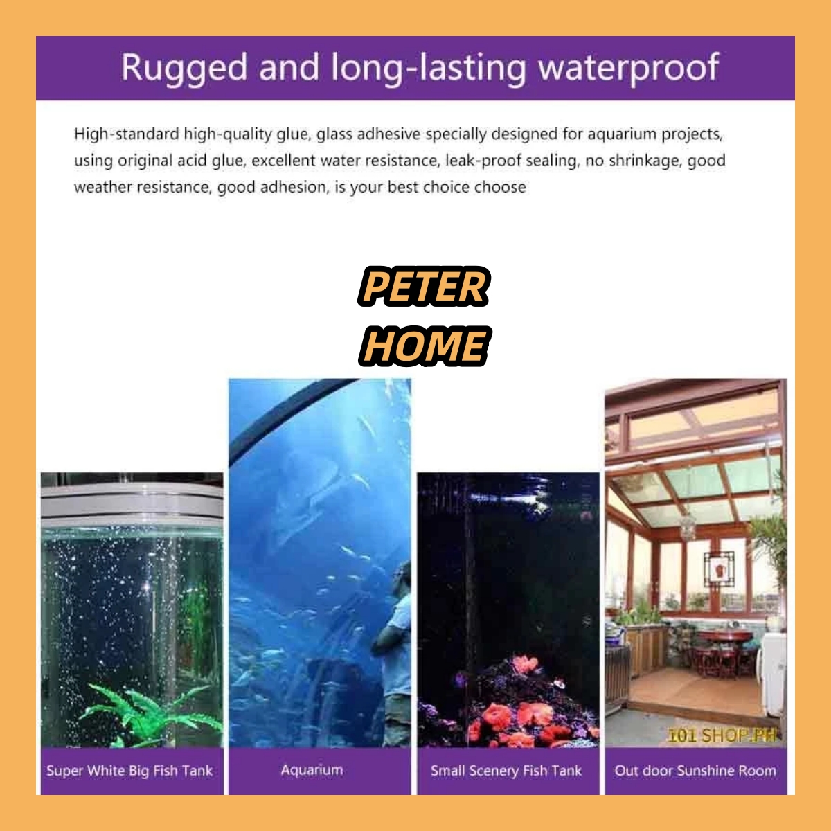 Silicone Sealant For Fish Tanks Waterproof Aquarium Safe Strong ...