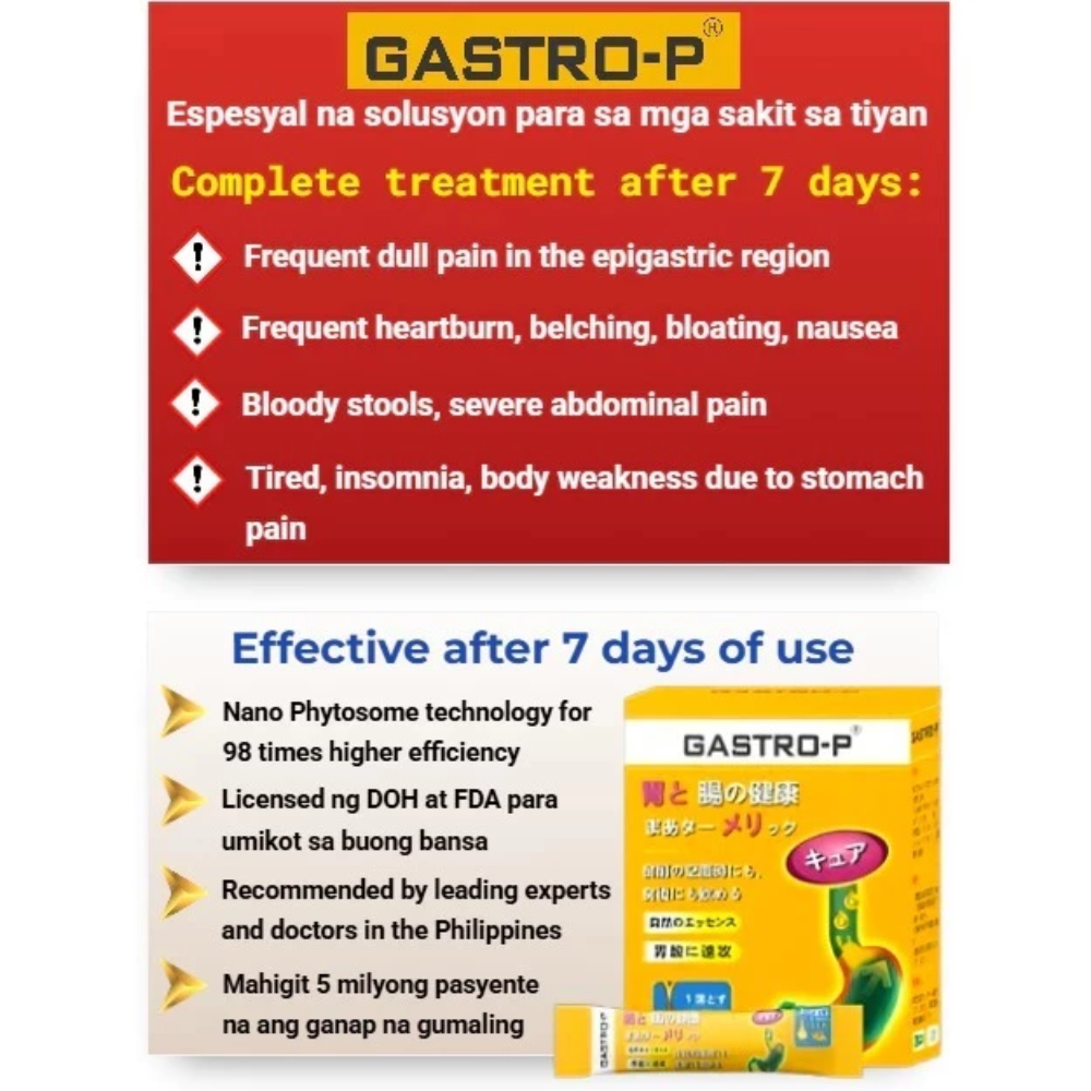 [SALE 60%] GASTRO P Herbal Stomach Remedy – Natural Relief for Acid ...