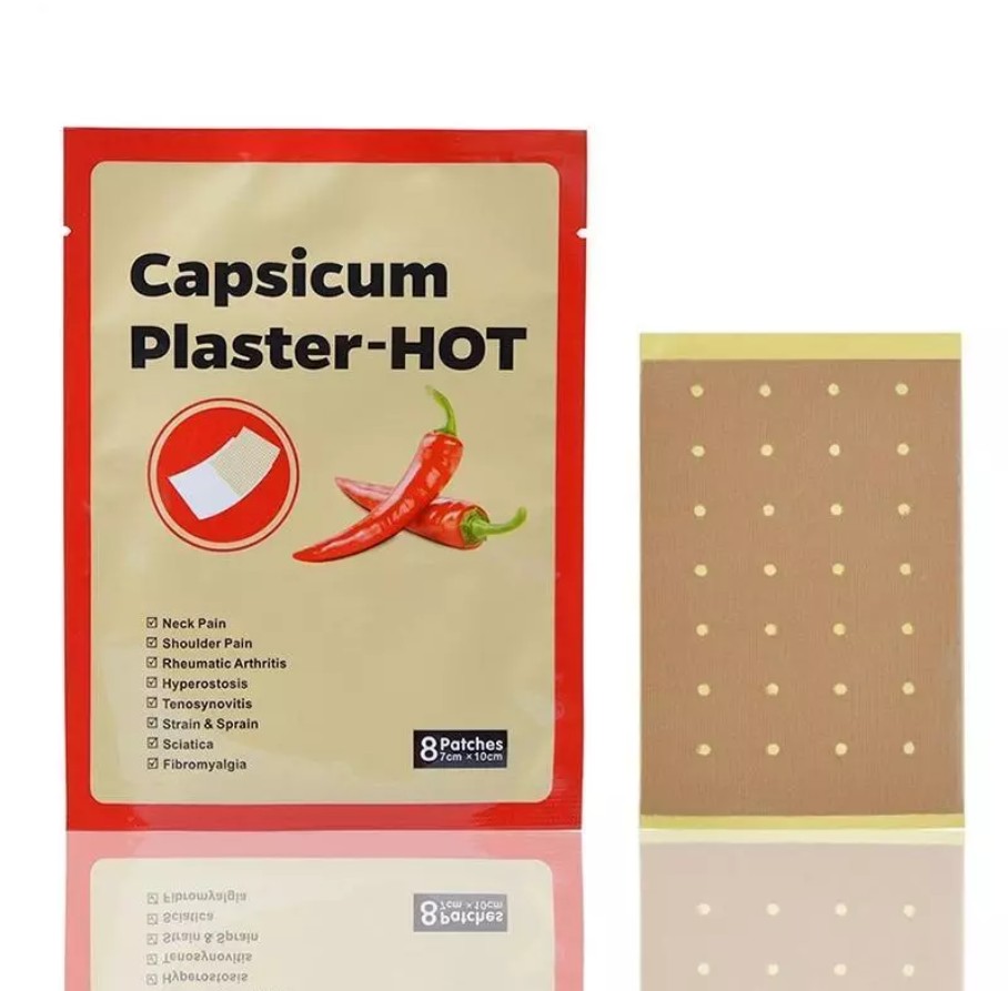5 packs Original Chilli Patch Chinese Medical Capsicum Plaster for ...
