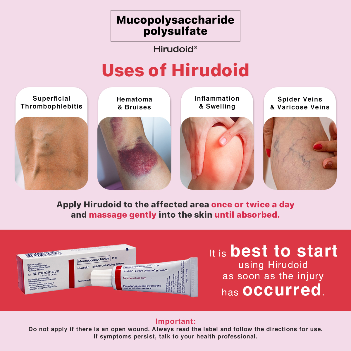 Hirudoid Cream - 14g | Shopee Philippines