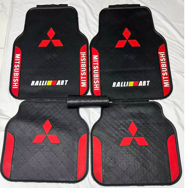 5PCS Car Floor Matting for Mitsubishi Heavy Duty Universal Premium PVC ...