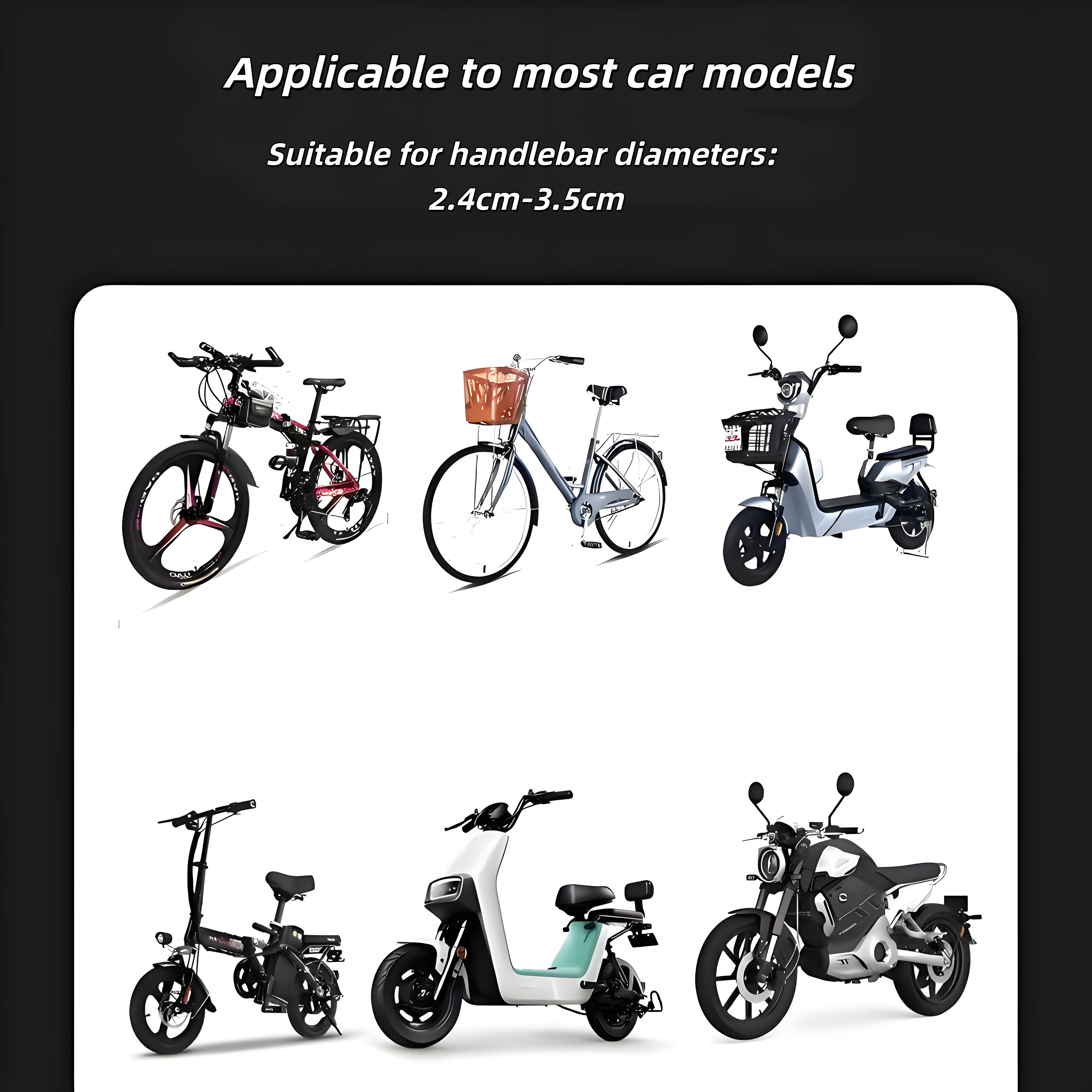 Universal Electric Vehicle/Bicycle Rearview Mirror | Pair (Left And ...