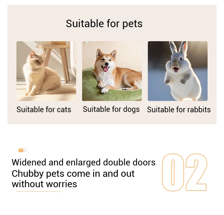 Cat Cage Three-Layer Breeding Cat Cages Pet Store Boarding Cages Multi ...