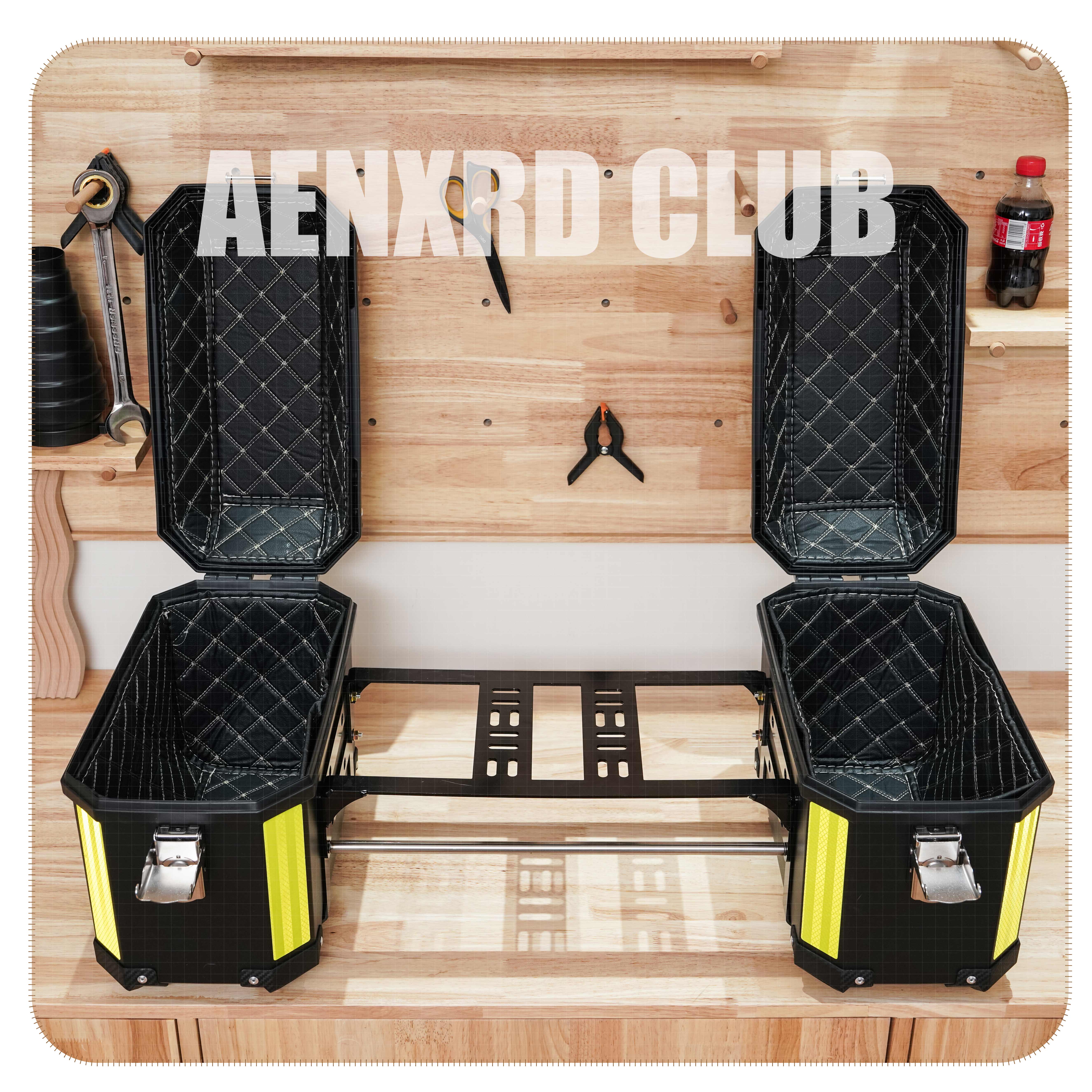 【Ready stock】Motorcycle side case 36L Top Box Motorcycle Box 45L Box ...