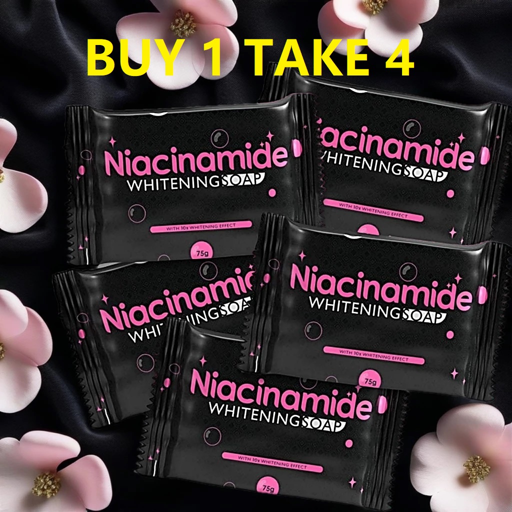 【MY Girl】Niacinamide Whitening Soap 75g for Acne Oily Skin and Dark ...