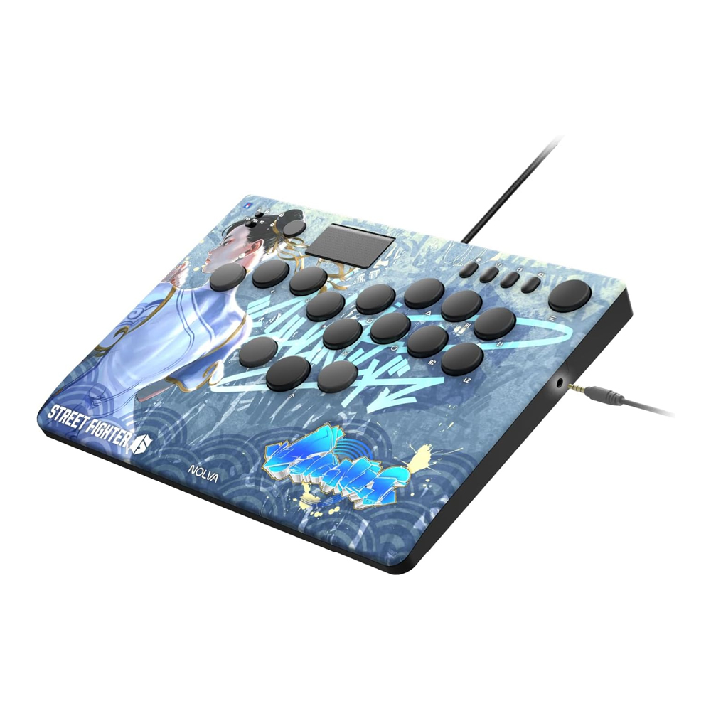 Hori Street Fighter 6 Nolva Mechanical All-Button Arcade Controller for ...
