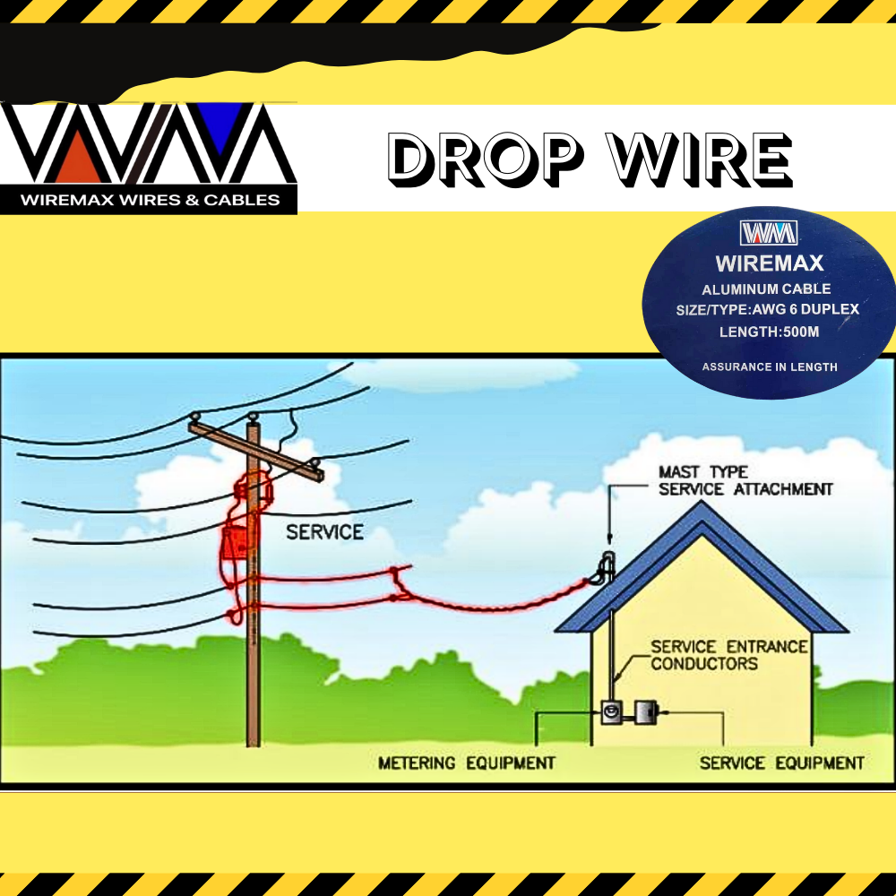 Phoenix Nirvana Service Drop Wire Duplex 6/7 14mm 20-100 Meters ...