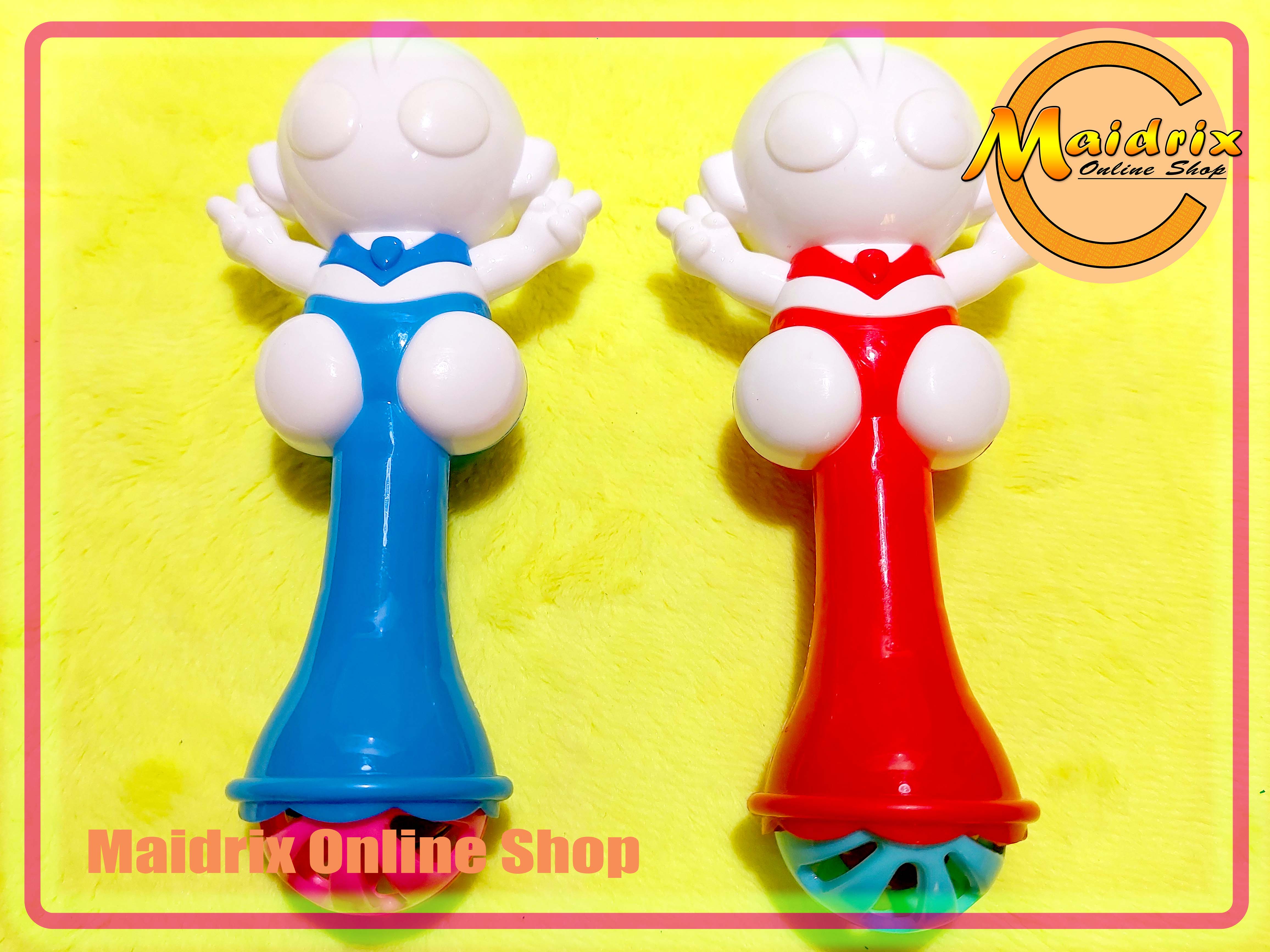 Rattle Toy 2 pcs Ultraman, shaking rattle sound | Shopee Philippines