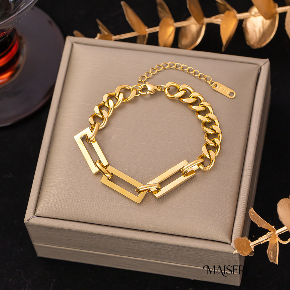 European style design simple and unique snake-shaped chain for women ...