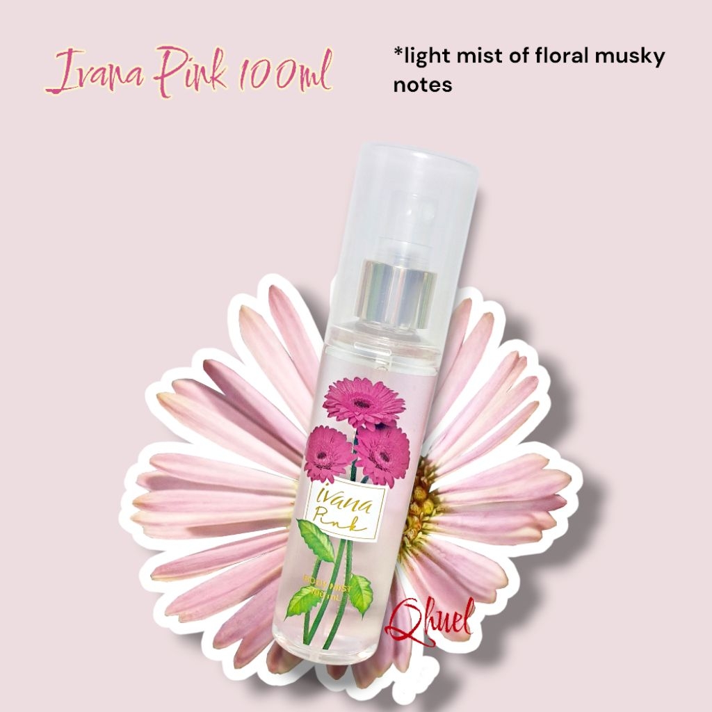 Tupperware Ivana Body Mist 100ml with Floral Scent | Shopee Philippines