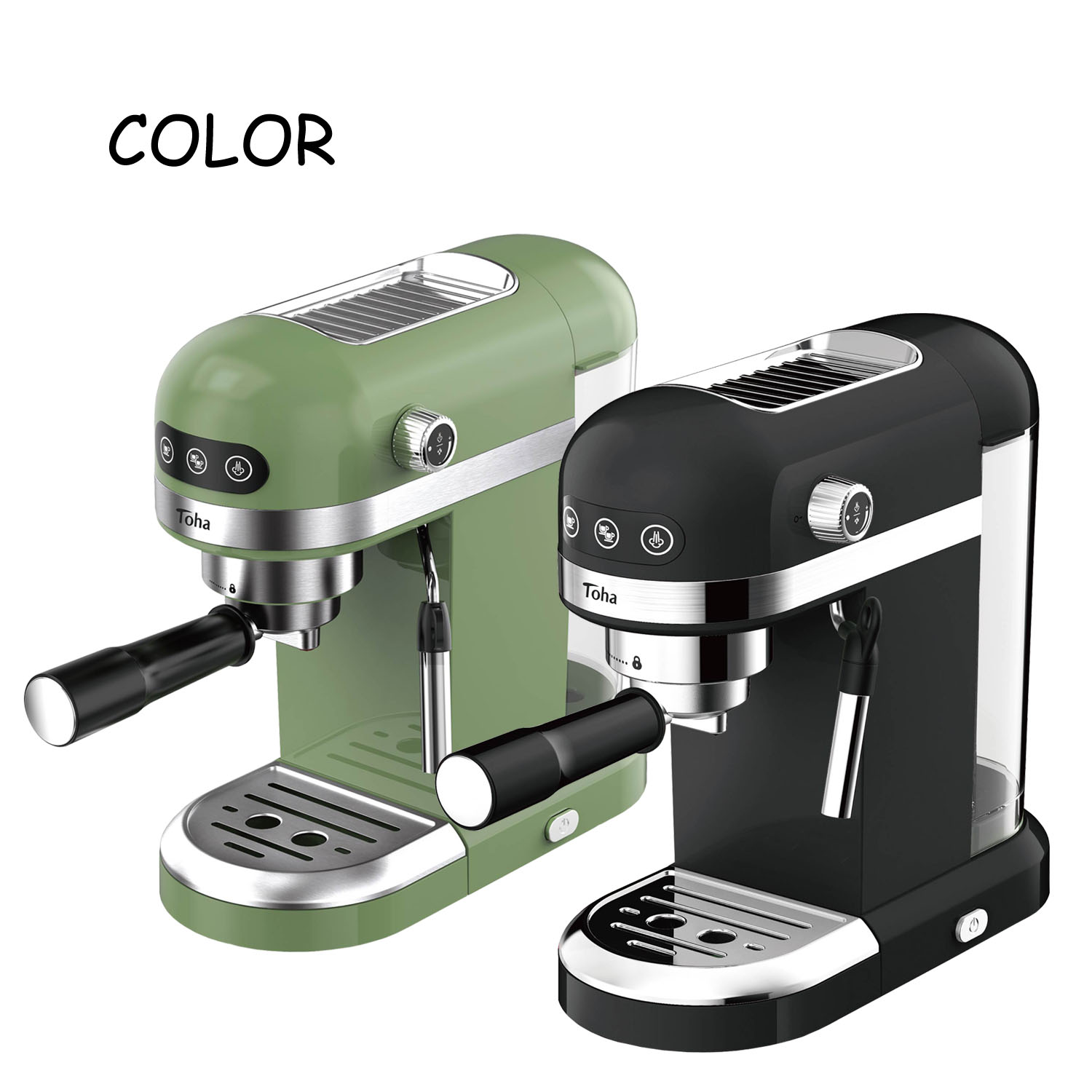 Espresso Coffee Maker Machine Toha Espresso Coffee Maker with Milk ...