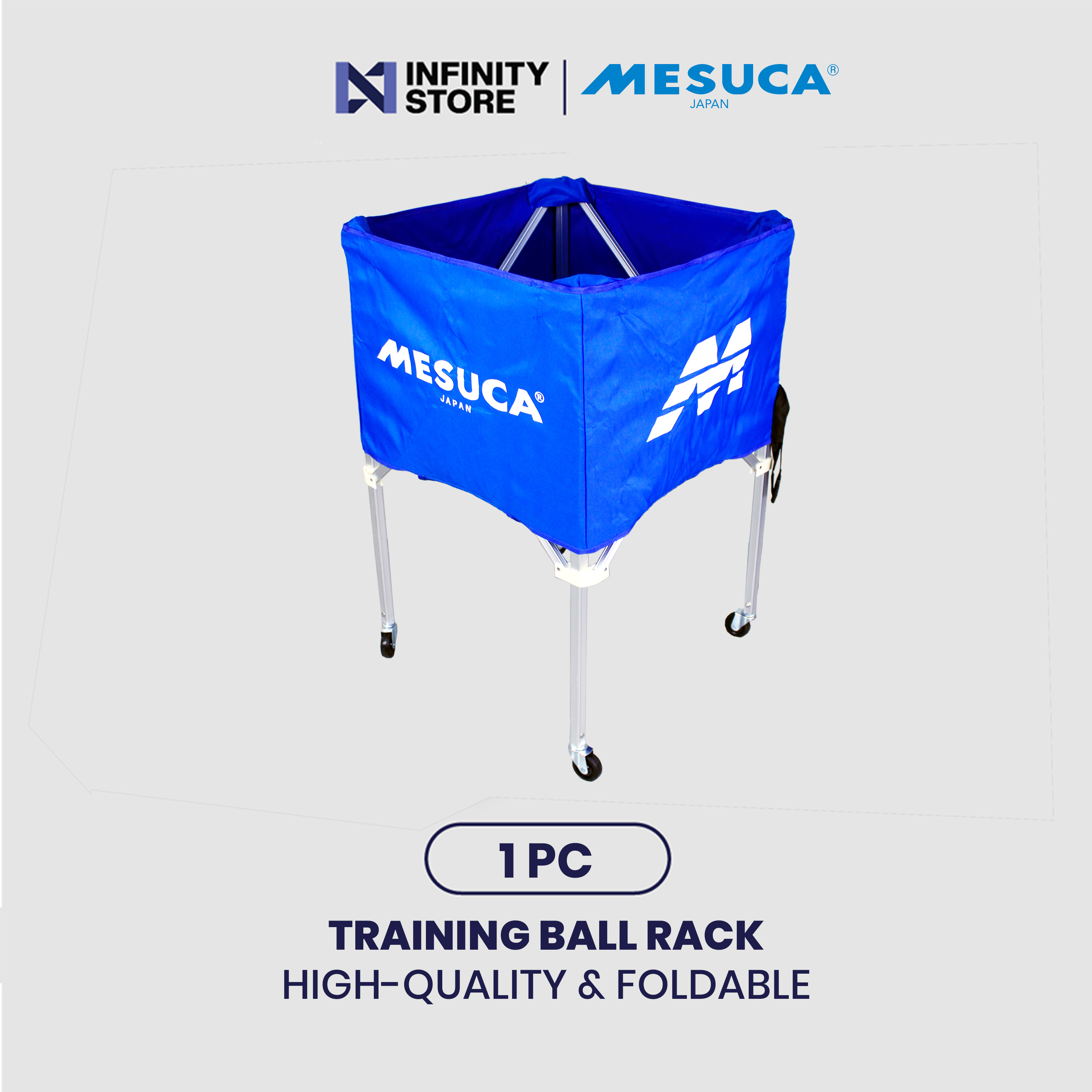 Mesuca Japan Sports | Training Ball Cart - High-Qualty with Wheels ...