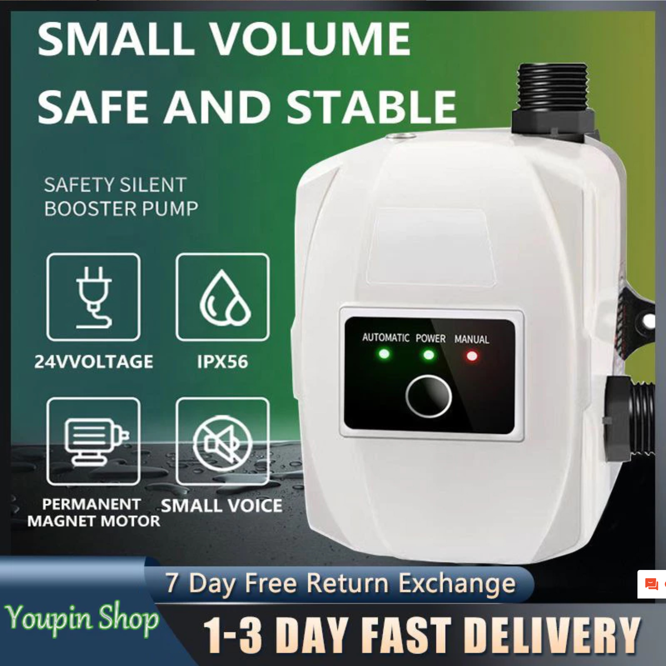 booster pump Water pump Shower Water Booster Pump Pressure Washer Pump ...