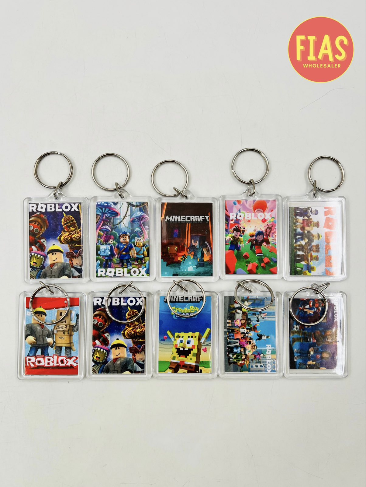 20 pcs Roblox Keychain Wholesale Paninda | Shopee Philippines