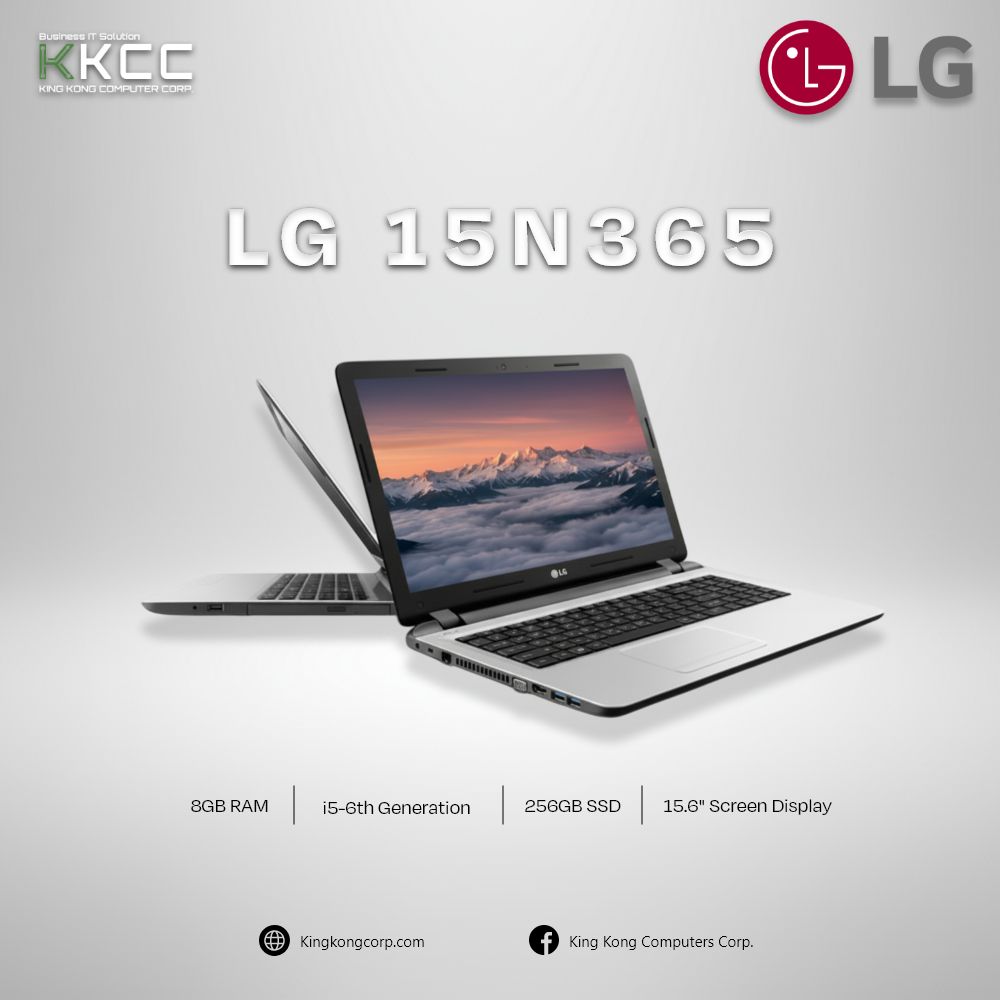 LG 15N365 LAPTOP CORE I5 6TH GEN 8GB I256 STORAGE [SLIGHTLY USED ...